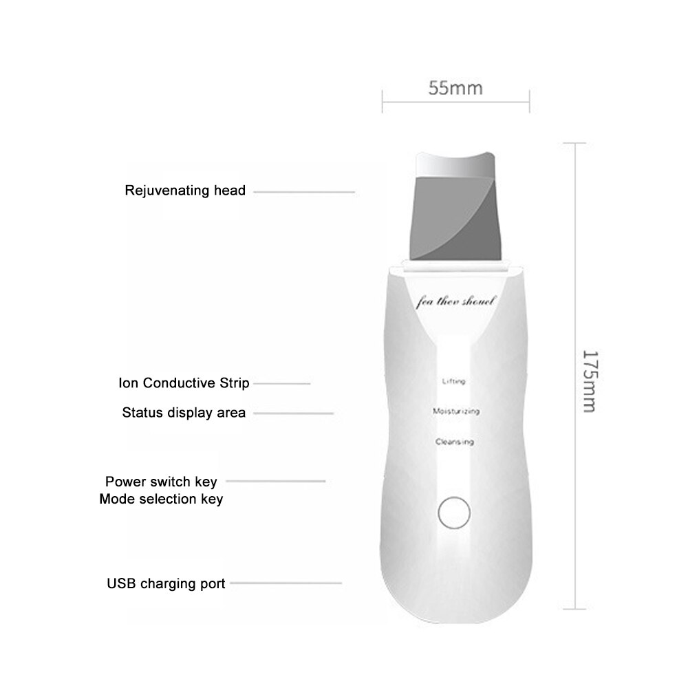 Facial Massage Skin Scrubber Deep Face Cleaning Ma... – Grandado