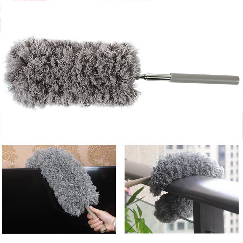 Retractable Microfiber Duster Anti-static Dust Rem... – Vicedeal