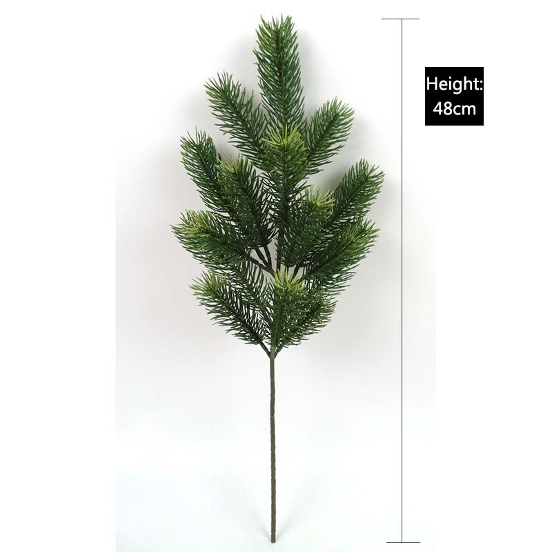 Plastic Pine Branch Artificial Christmas Tree Bran... – Grandado