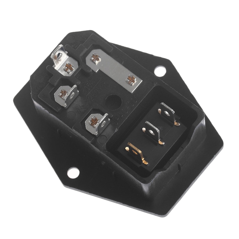 1 ST 10A 250 V 3 Pin IEC320 C14 AC Inlet Man Plug ... – Vicedeal