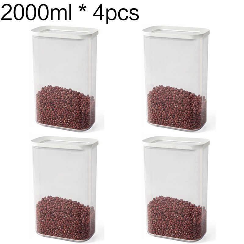 Plastic food seasoning container kitchen box refri... – Grandado