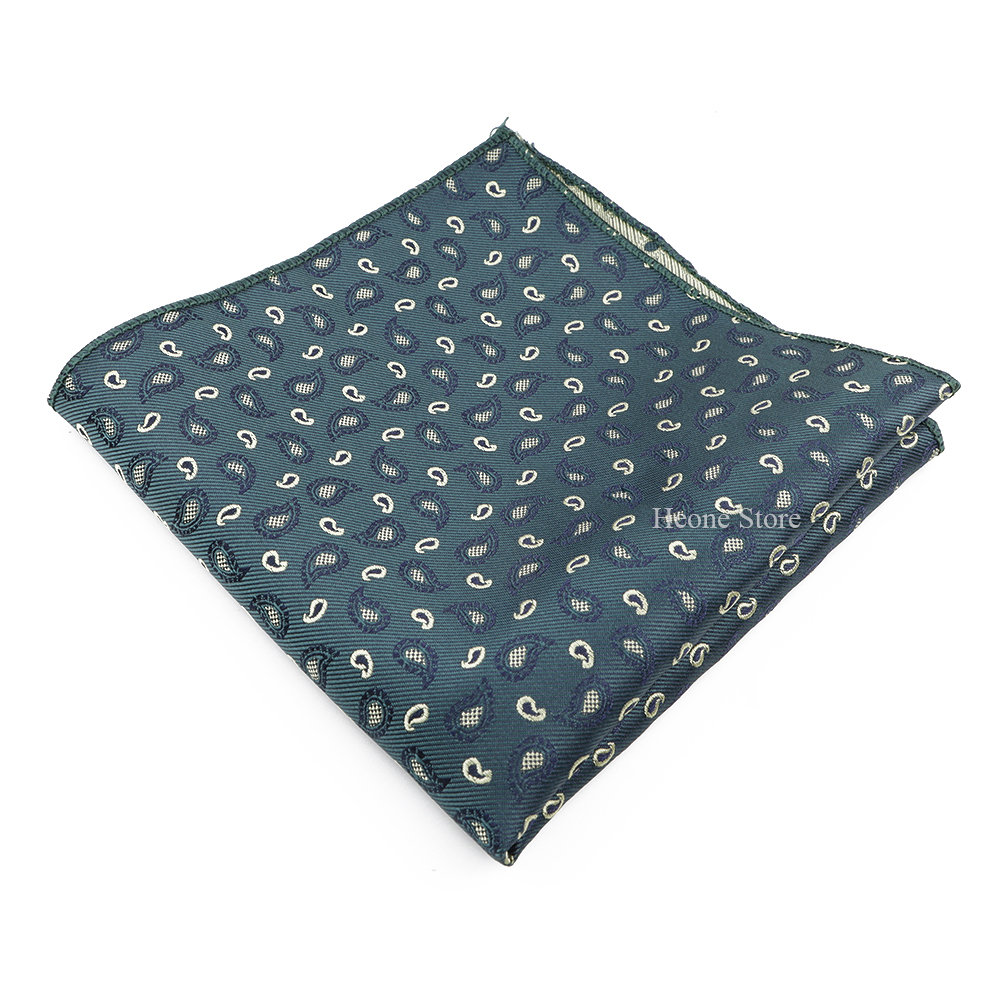 High Grade Men's Handkerchief Blue Brown Letter St... – Grandado