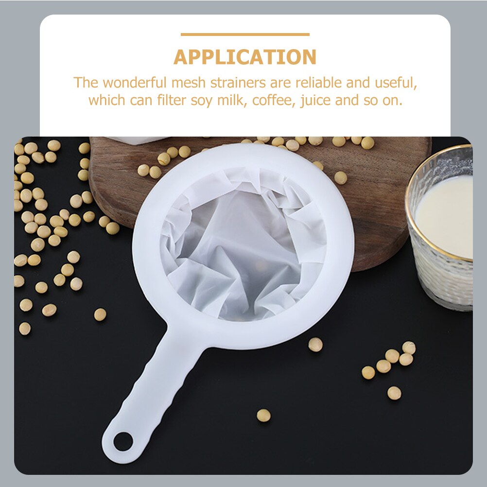 Strainer Fine Mesh Sieve Kitchen Sifter Nut Bag St... – Grandado