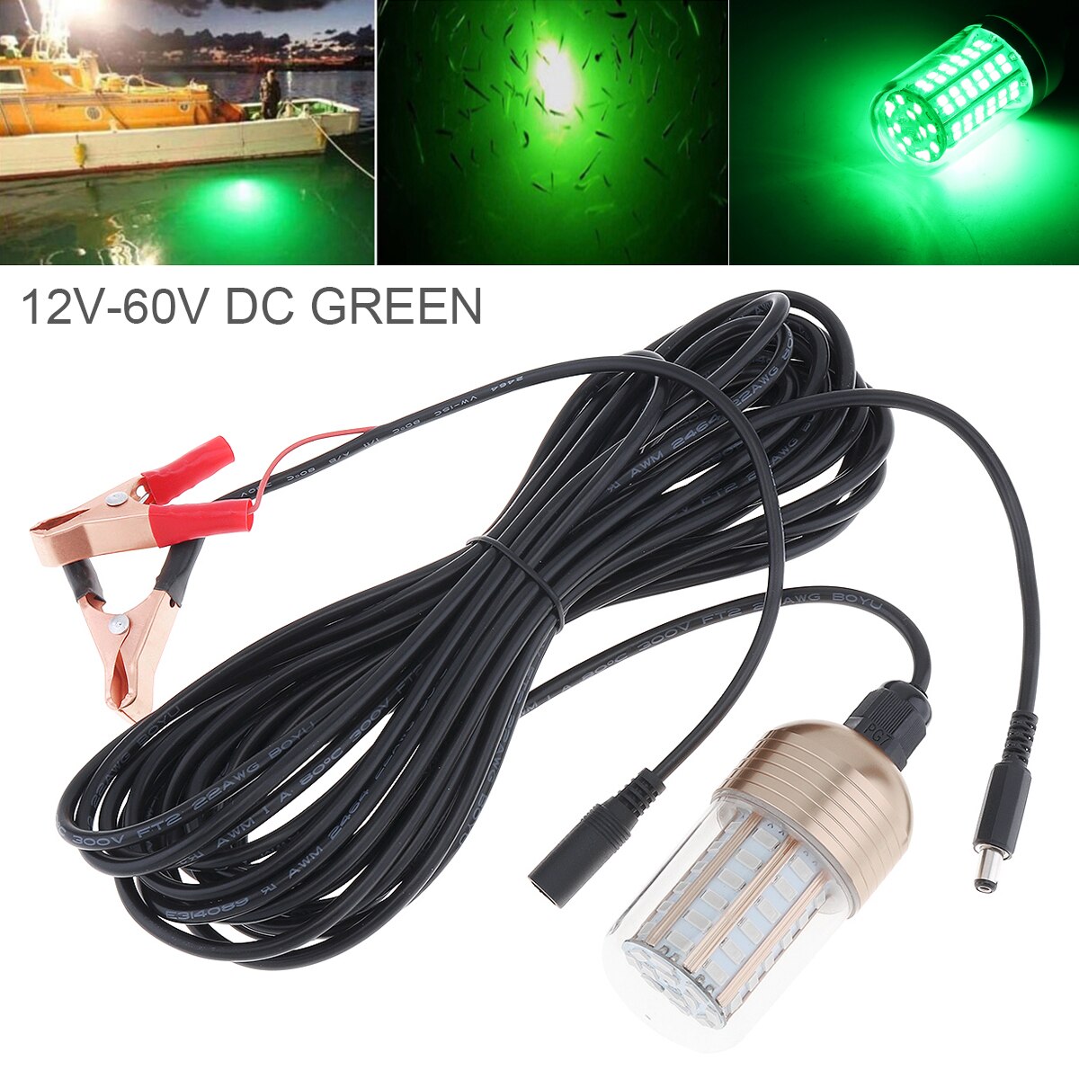 15W/30W 12V Fishing Light 108pcs 2835 LED Underwat... – Vicedeal