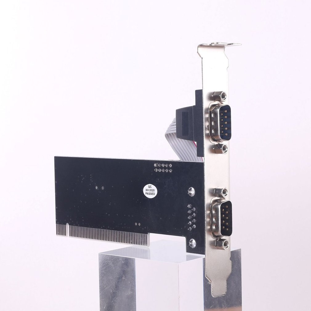 2 Port PCI Serial RS232 DB9 Adapter Card Controlle... – Grandado