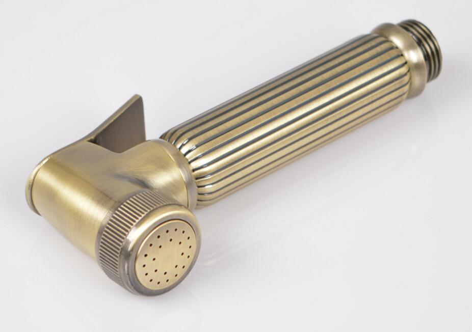 Antiikki messinki kädessä pidettävä bidee suihkuse... – Grandado