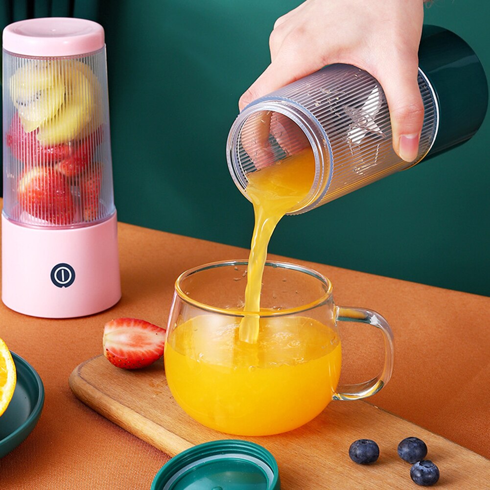 350Ml Draagbare Juicer Usb Oplaadbare Elektrische ... – Grandado