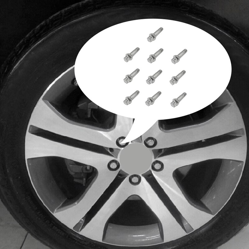 10Pcs Wheel Lug Bolts Nuts for Mercedes Benz W164 ... – Grandado