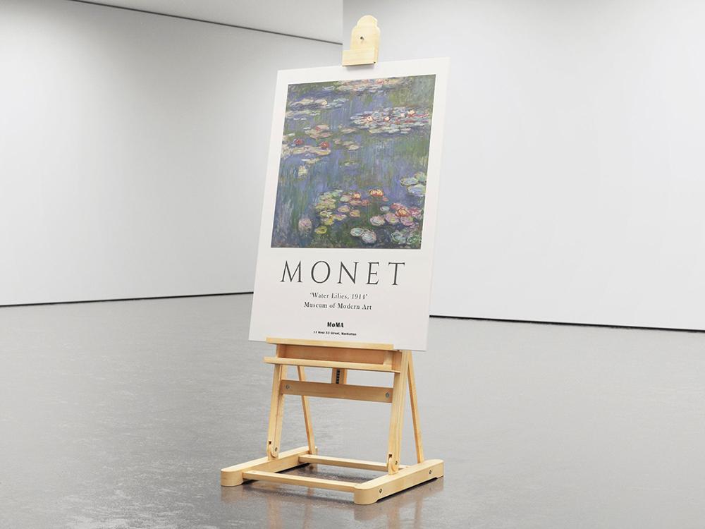 Claude Monet Poster, Monet Wasser Lilien, Museum d... – Grandado