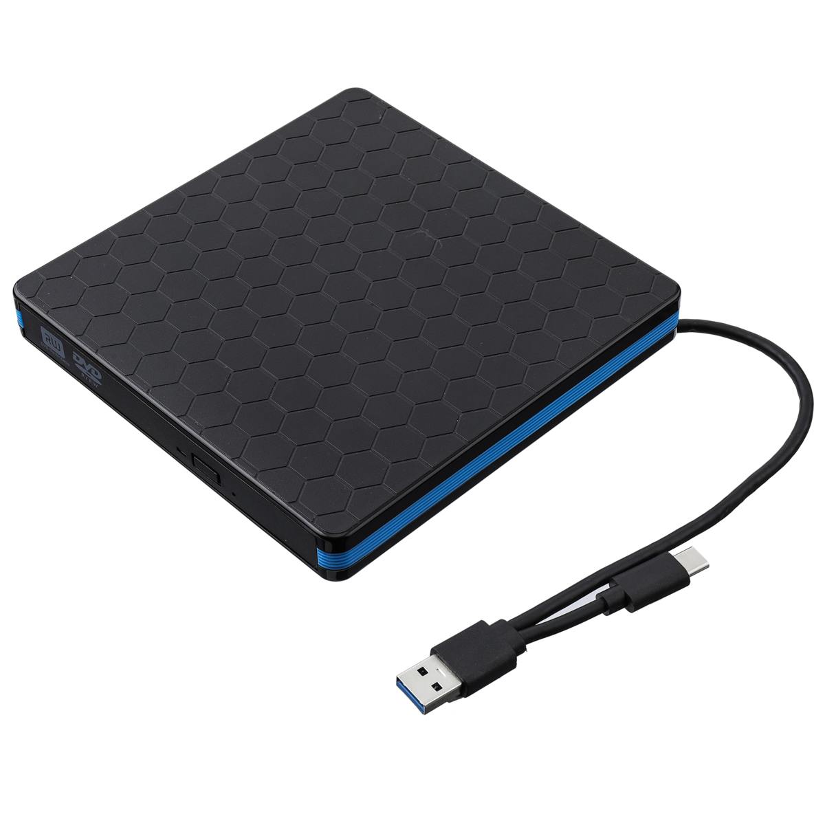 2in1 USB 3.0 &Type C DVD Drive, CD Burner Driv... – Grandado