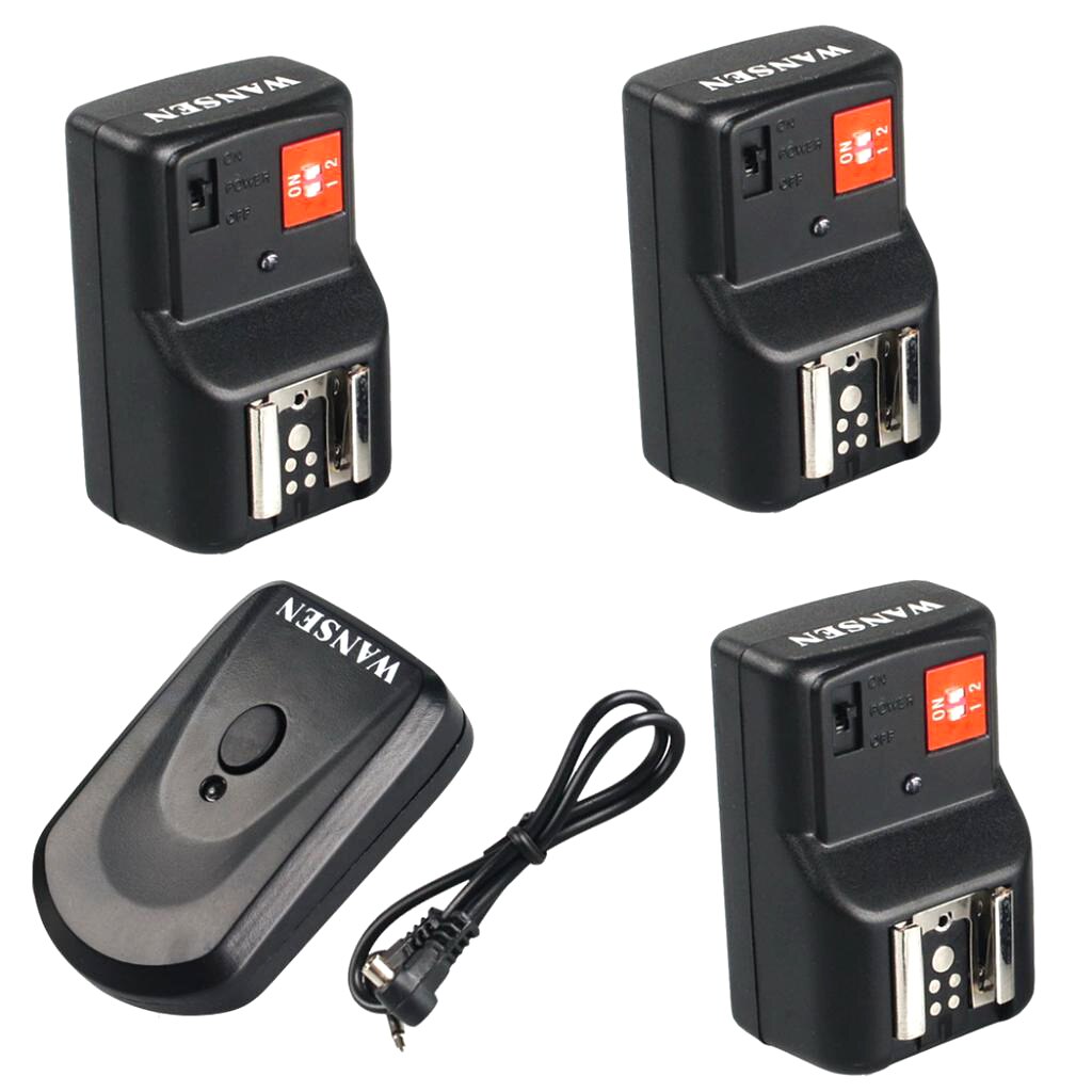 PT-04GY 4 Kanäle Wireless Remote Flash Trigger Str... – Vicedeal