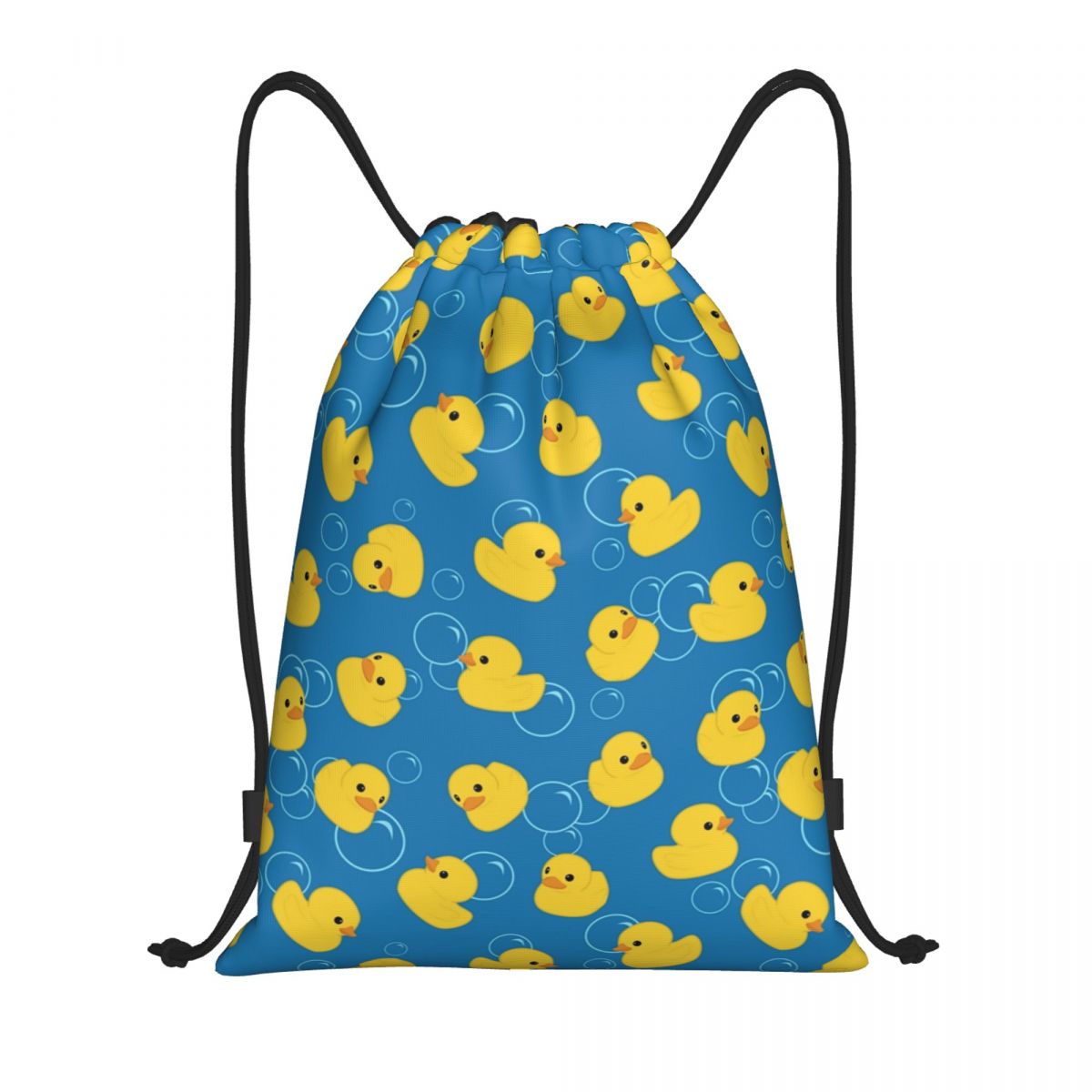 Custom Yellow Classic Rubber Duck Gothic Drawstrin... – Grandado