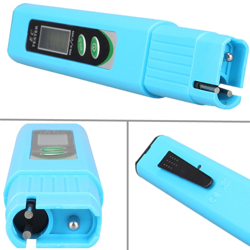 EC Meter Tester LED Digital Hydroponics EC-963 ATC... – Grandado