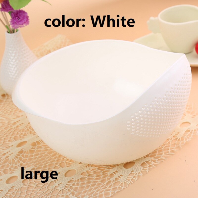 Kitchen Washing Rice Filter Fruit Draining Basket ... – Vicedeal