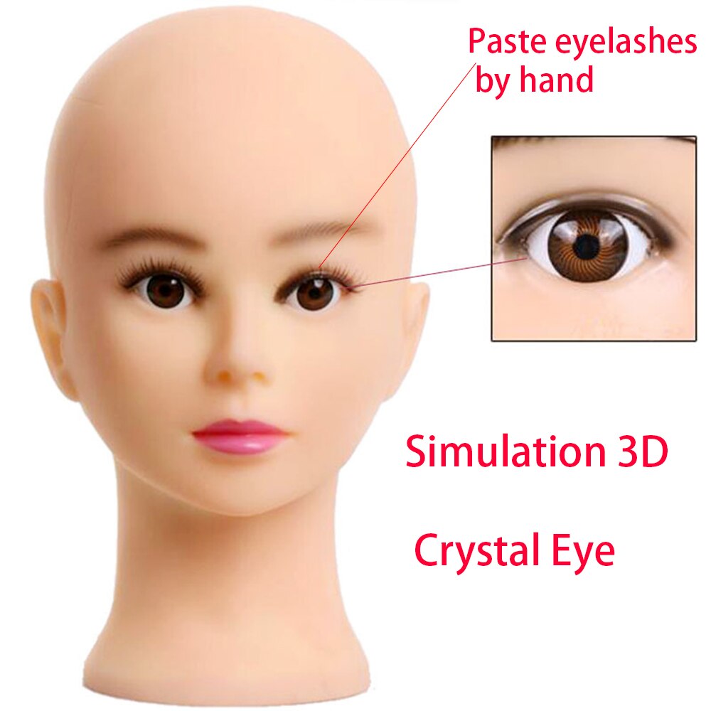 Bald Mannequin Head With Clamp Female Mannequin He Grandado