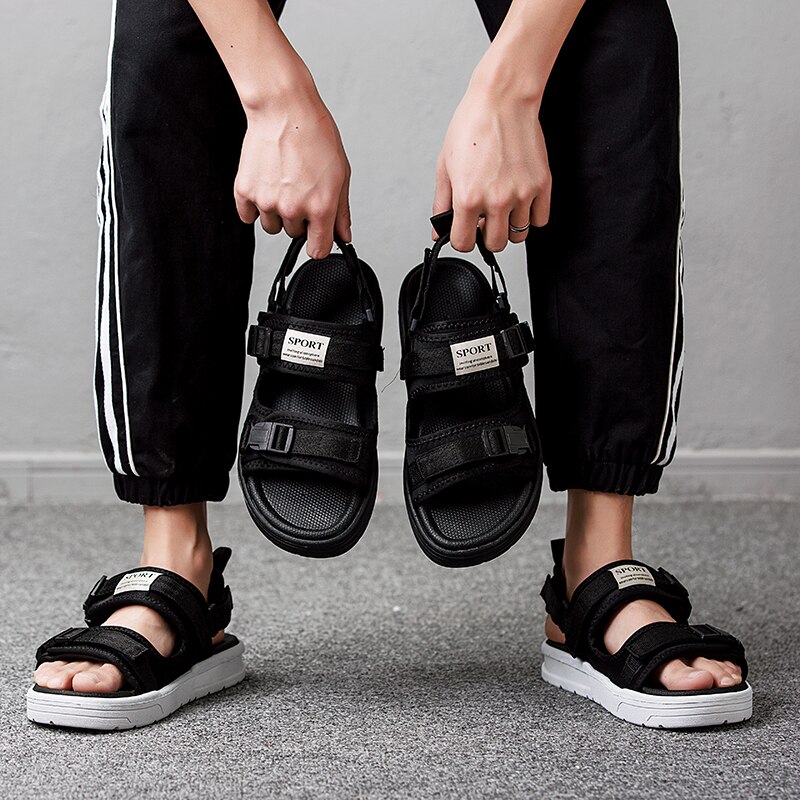 TZLDN Men Summer Sandals Stylish Neutral Buckle St... – Grandado