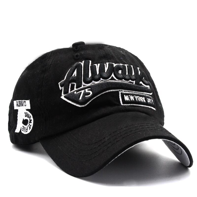 Popular Cotton embroidery English alphabet Hat men... – Vicedeal