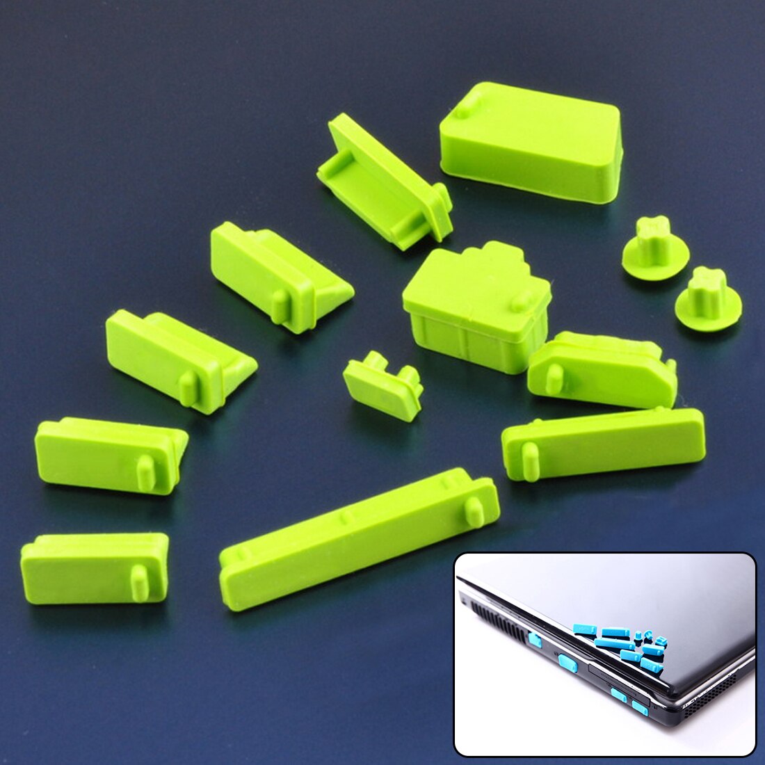 Marsnaska 13Pcs/set Silicone Anti Dust Plug Cover ... – Grandado