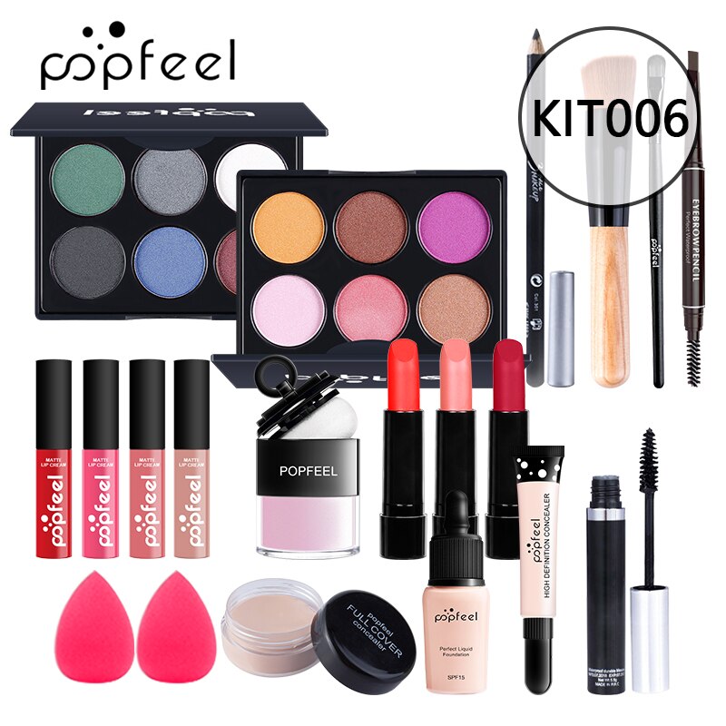 POPFEEL makeup set female beginner student novice ... – Grandado