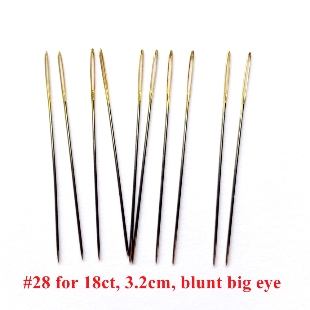10 kpl/erä #28 kultaista neulaa aidalle 16 18 25 ... – Grandado