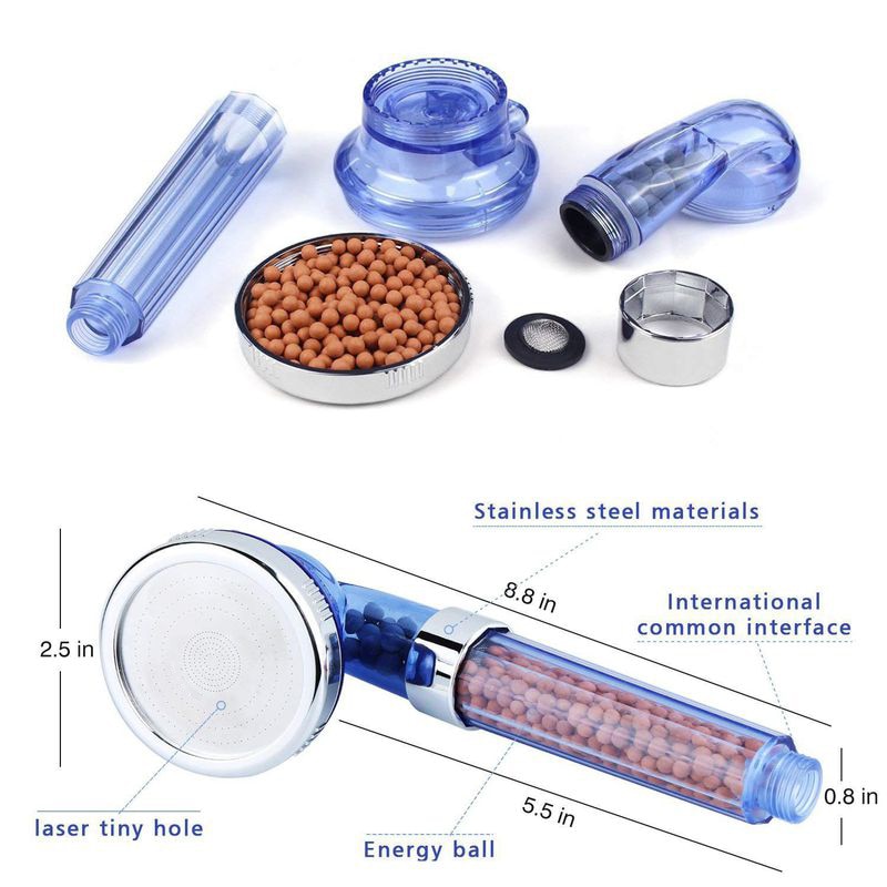 3-Mode Ionic Premium Chlorine Filter High Pressure... – Grandado