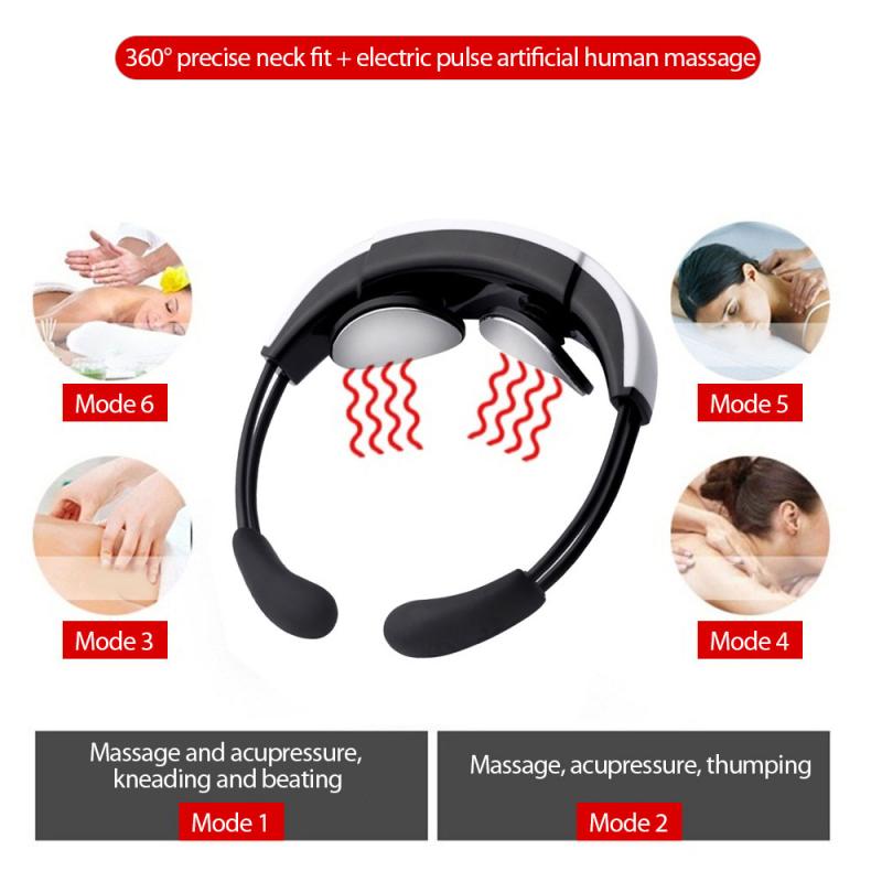 Neck Massager Electric Shoulder Neck Intelligent P... – Vicedeal