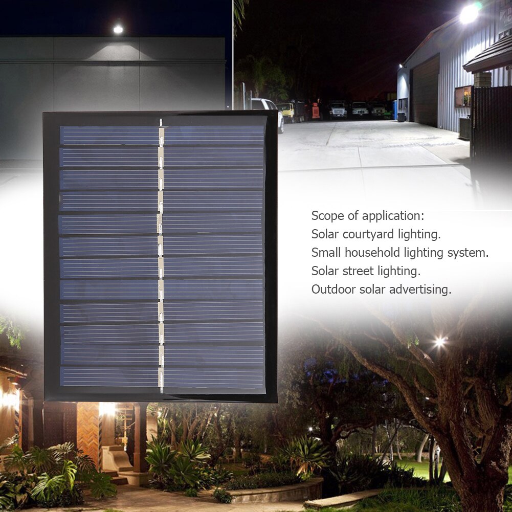 1,5 W 6V Solar- Tafel Polykristalline Mini Solar- ... – Grandado