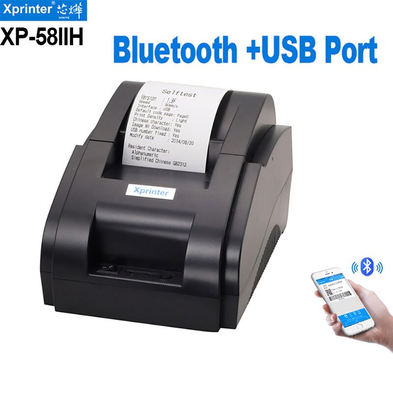 Xprinter 58mm Take-Out Bluetooth Pos Small Ticket ... – Grandado