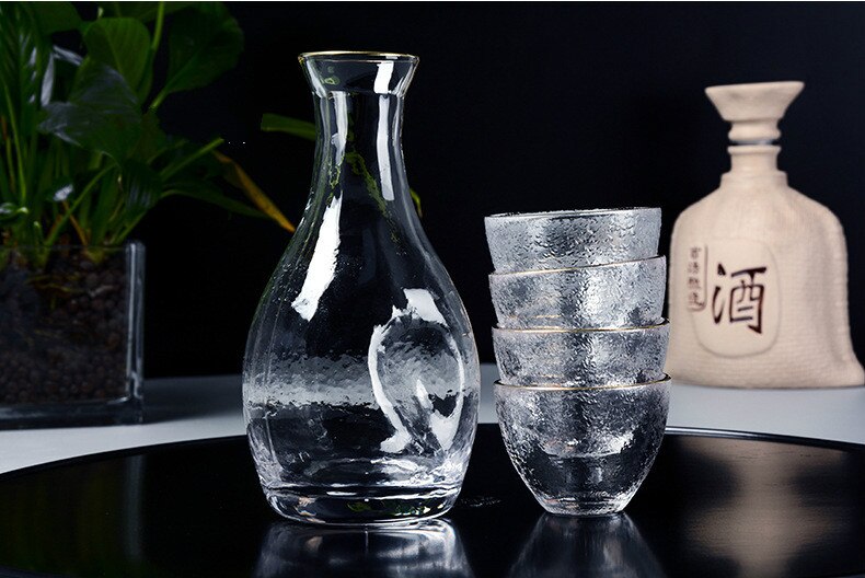 Sake Pot Set Wijnfles Hip Kolven Sake Cup 5 Stuk S... – Grandado