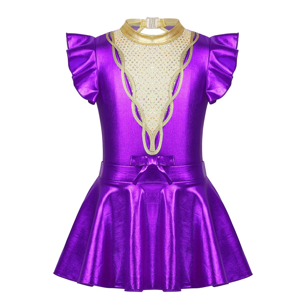 ChicTry Kids Teens Performance Dance Costume Shiny... – Grandado