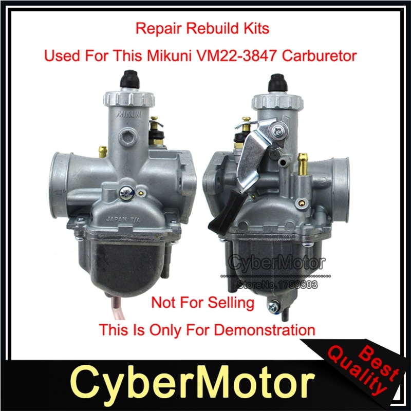 Kit completo de reparación de carburador, pieza de reparación para VM22, 26mm, Mikuni, Pit Dirt ...