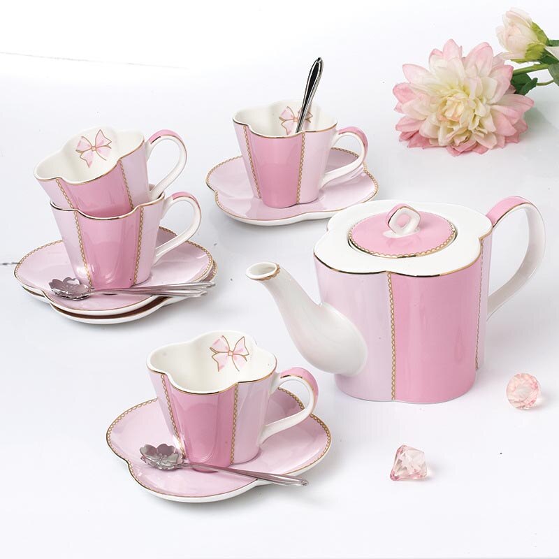 YeFine British Style Afternoon Tea Set Bone China ... – Grandado