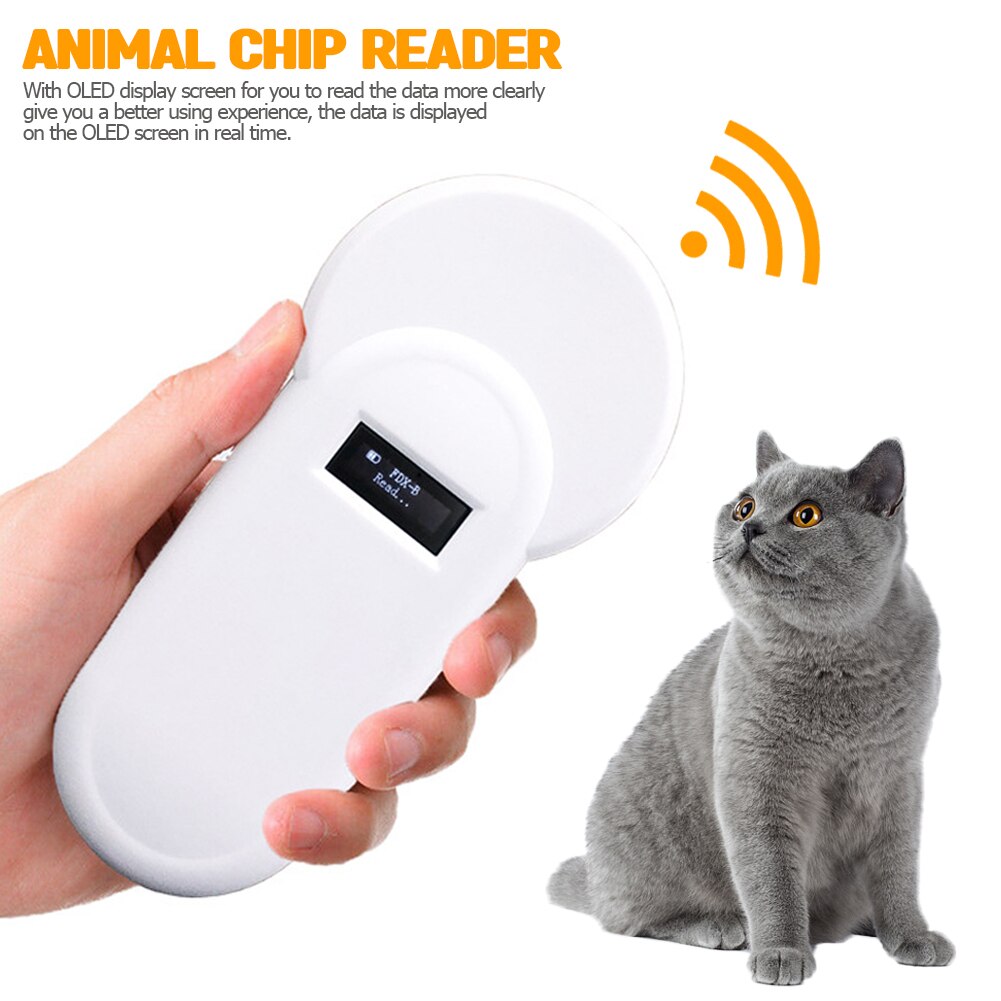 Rechargeable Pet ID Reader Animal ID Reader Chip D... – Vicedeal
