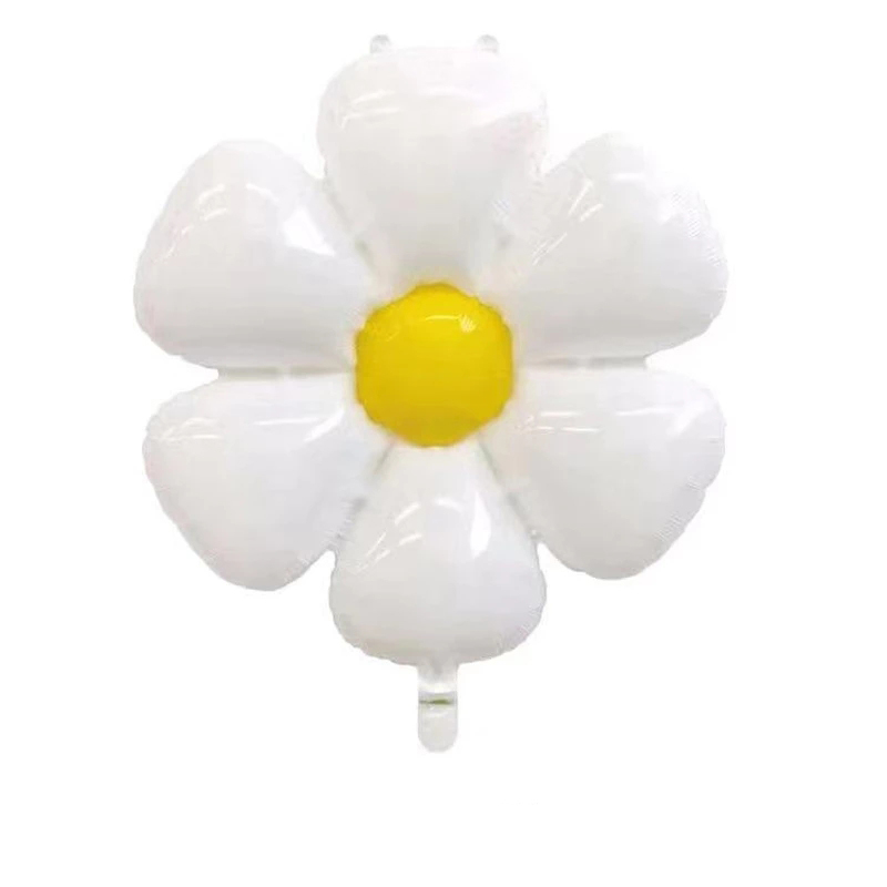 10pcs Daisy Foil Balloon Sunflower Balloons Summer... – Grandado
