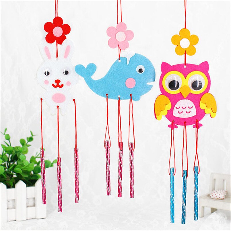 4Pcs/set Children DIY Wind Chimes Handmade Craft T... – Grandado
