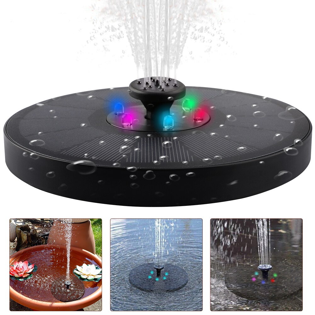 Solar Water Pomp Fontein Tuin 3W 7V Fontein Pomp M... – Grandado