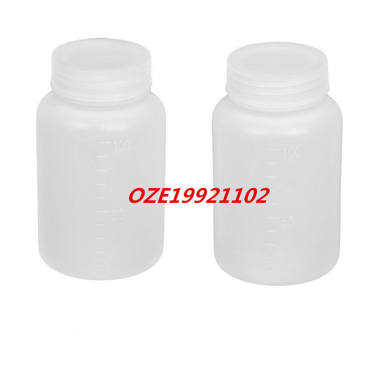 Laboratory Double Cap Leakproof Plastic Widemouth ... – Vicedeal