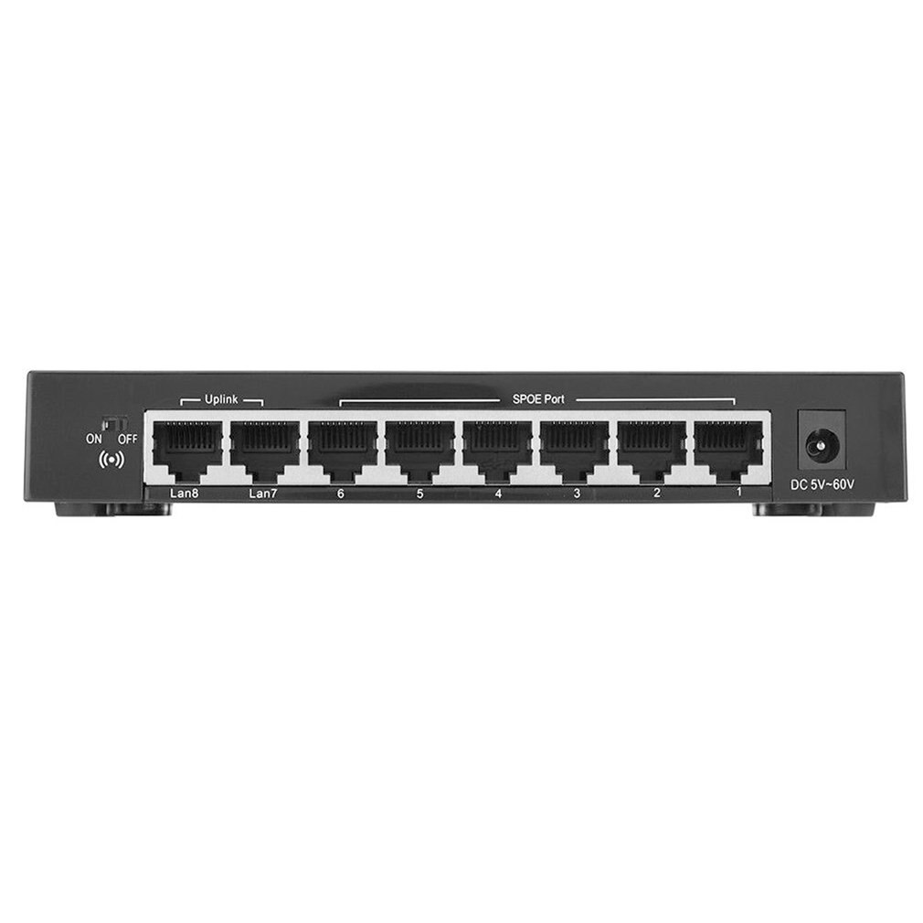 8 Ports Fast Ethernet RJ45 10/100Mbps Network Swit... – Vicedeal