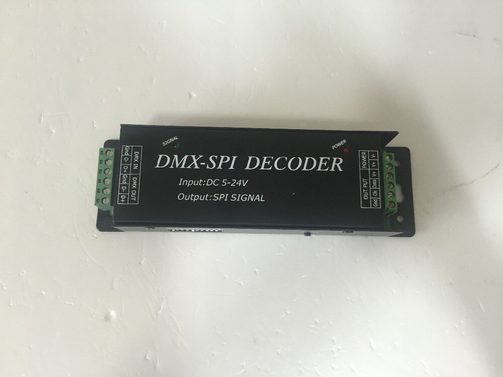 Lpd6803 ws2801 ws2811 ws2812b dmx 512 decoder voor... – Vicedeal