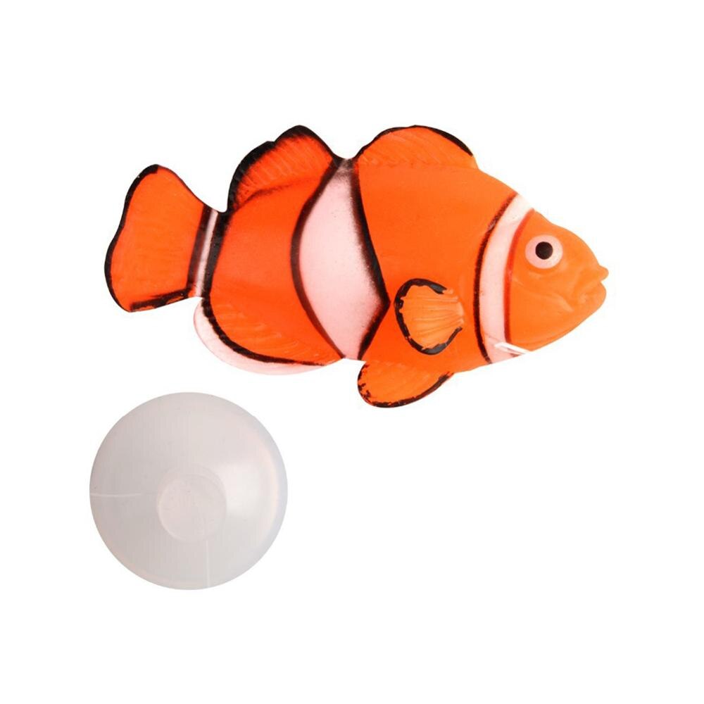 Clownfish Glow In The Dark Artificial Aquarium Orn... – Grandado