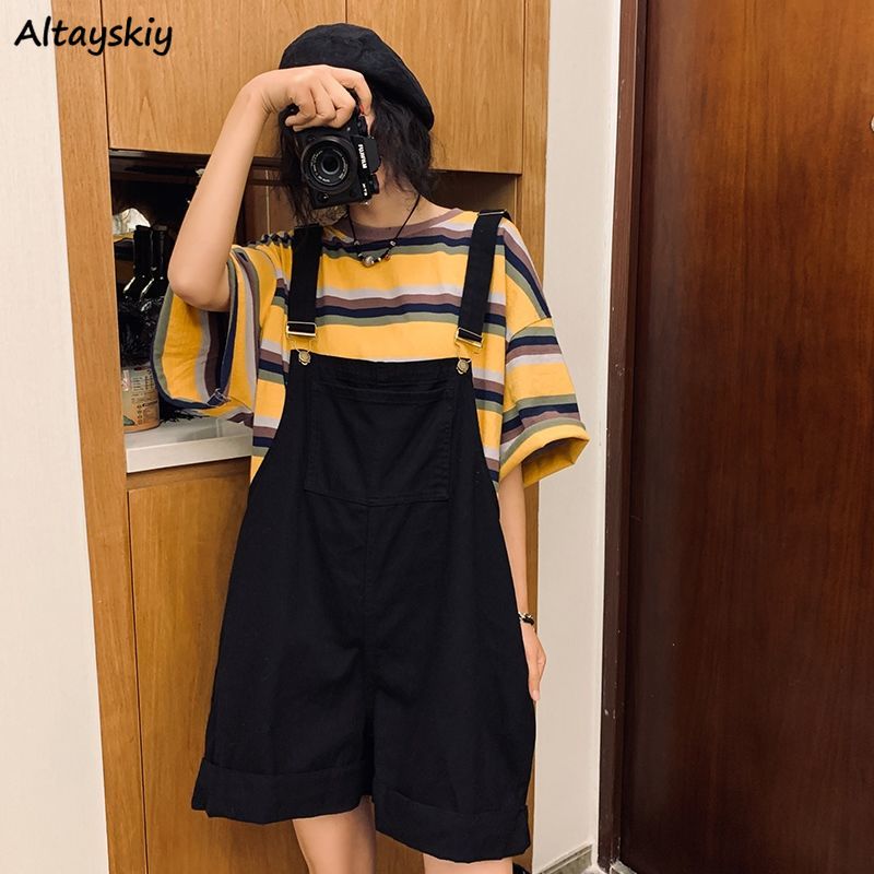 Rompers Women BF Style Cute Suspender Chic Wide-le... – Vicedeal