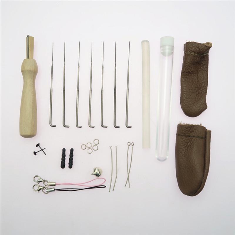 1 Set Needle Felting Wool Kit 25 Color Wool Roving... – Vicedeal