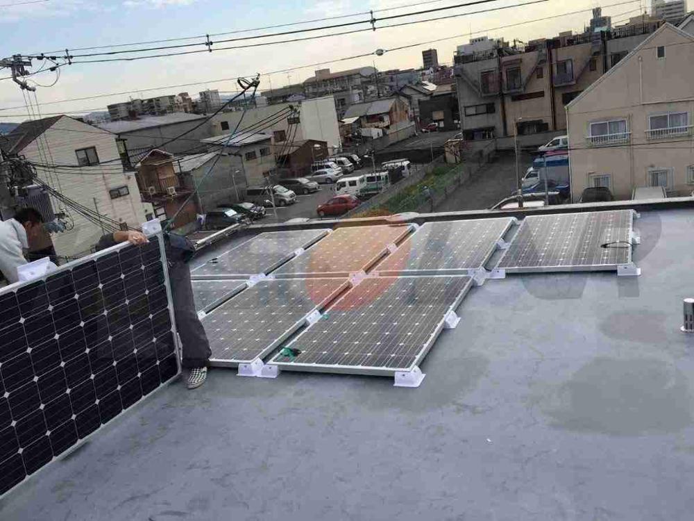 6 Pc Abs Zonnepaneel Montagebeugel Witte Rechthoek... – Grandado