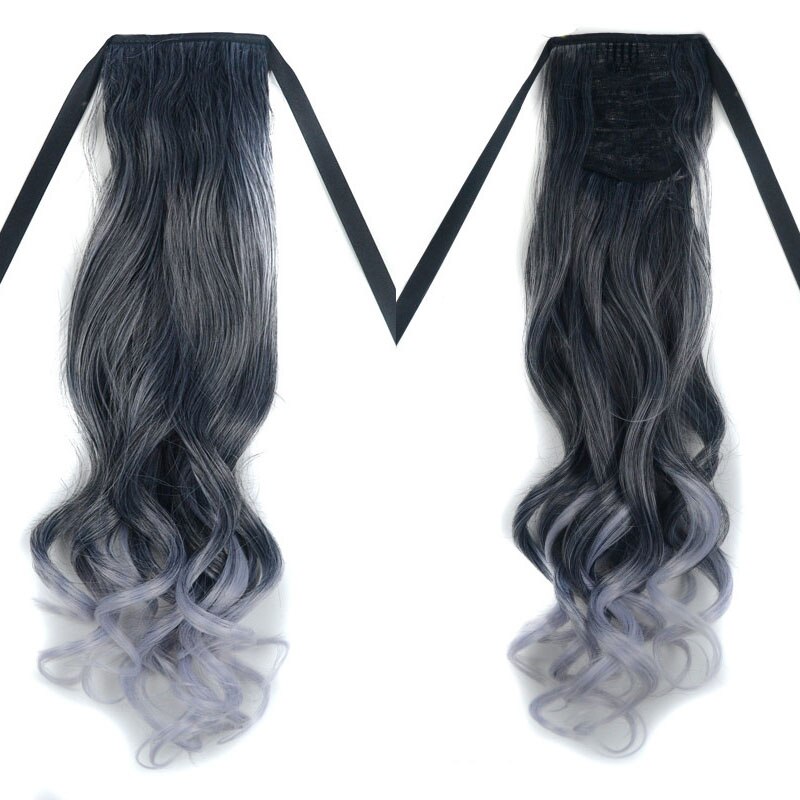 jeedou Synthetic Wavy Hair Ponytail Ribbon Drawstr... – Vicedeal