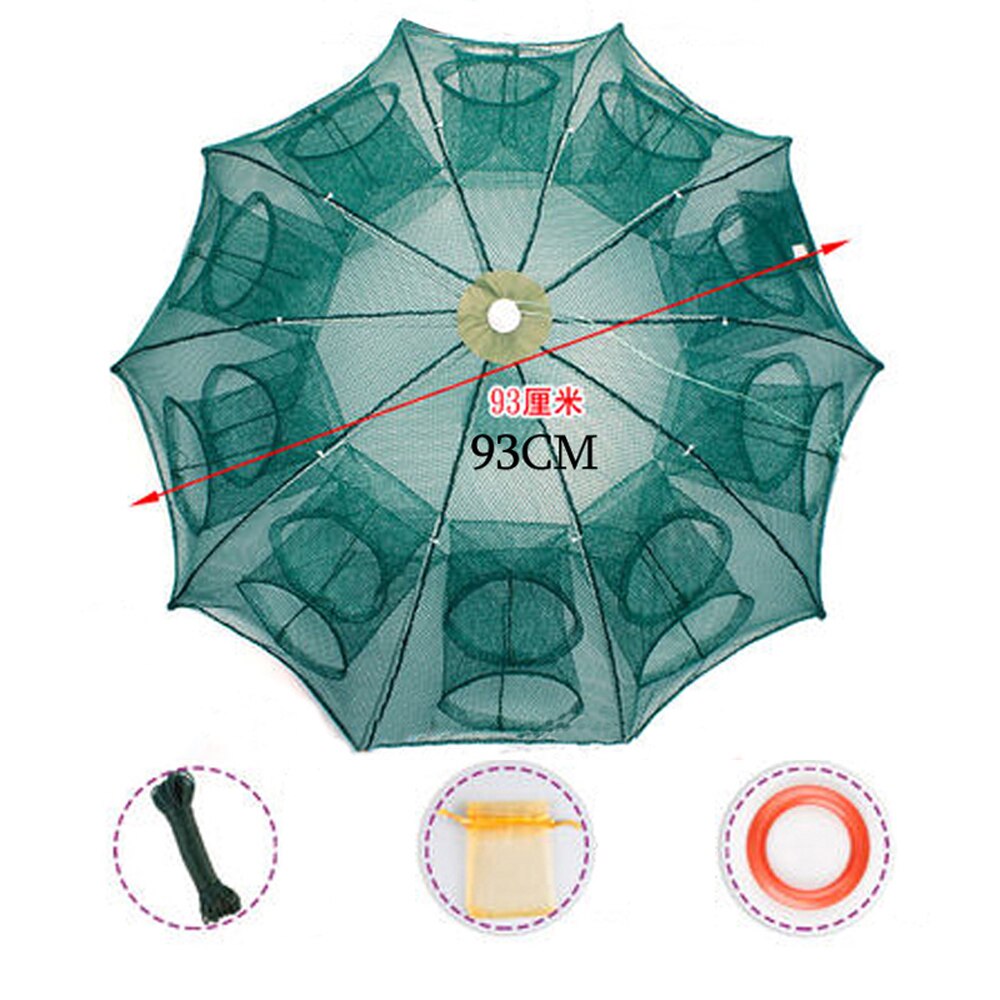 Folded Portable 20 Holes Fishing Net Network Casti... – Vicedeal