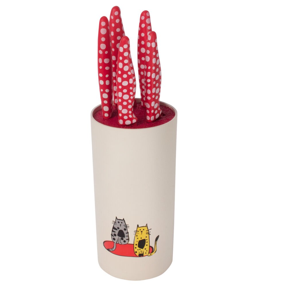 Biggdesign Cats 6 Pieces Set Knife – Grandado