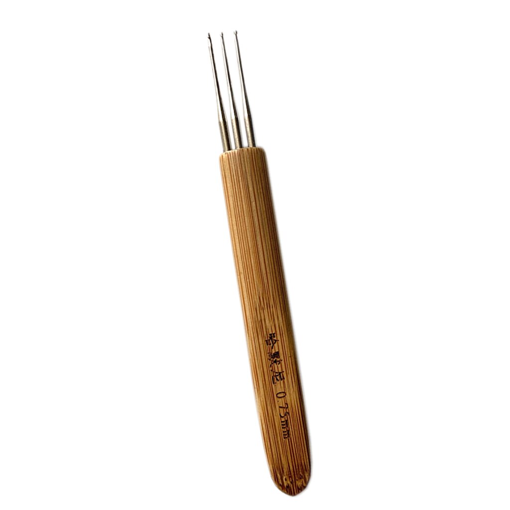 Bamboo Triple Dreadlocks Crochet Hook Stainless St... – Vicedeal