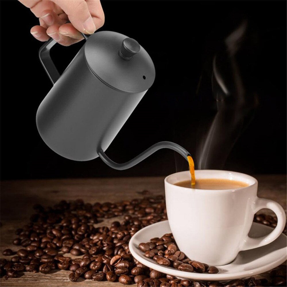 600ML Stainless Steel Coffee Kettle V60 Drip Coffe... – Grandado