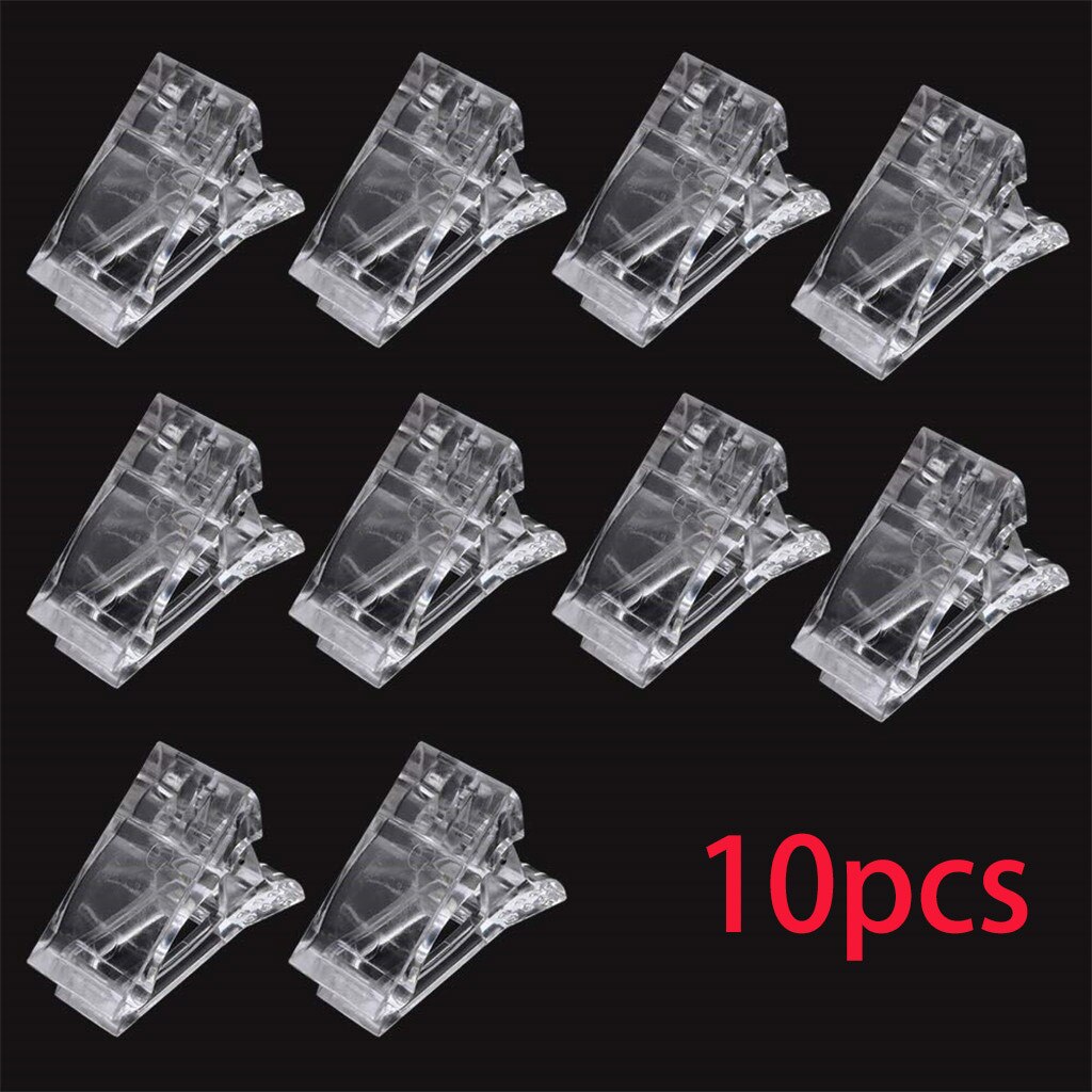 10Pcs Nail Tip Clips Finger Extension Construction... – Grandado