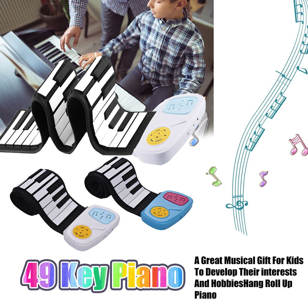 Musical Instruments Flexible Rolled Up Electronic ... – Vicedeal